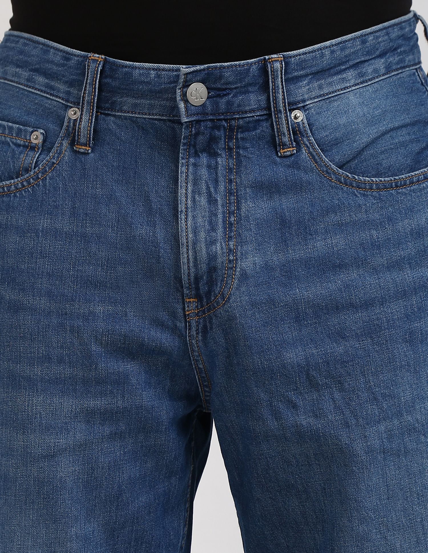Buy Calvin Klein Mid Rise 90s Straight Jeans - NNNOW.com Buy Calvin Klein Mid Rise 90s Straight Jeans - NNNOW.com