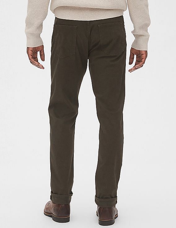 Buy GAP Men Green Soft Wear Slim Jeans With GapFlex NNNOW