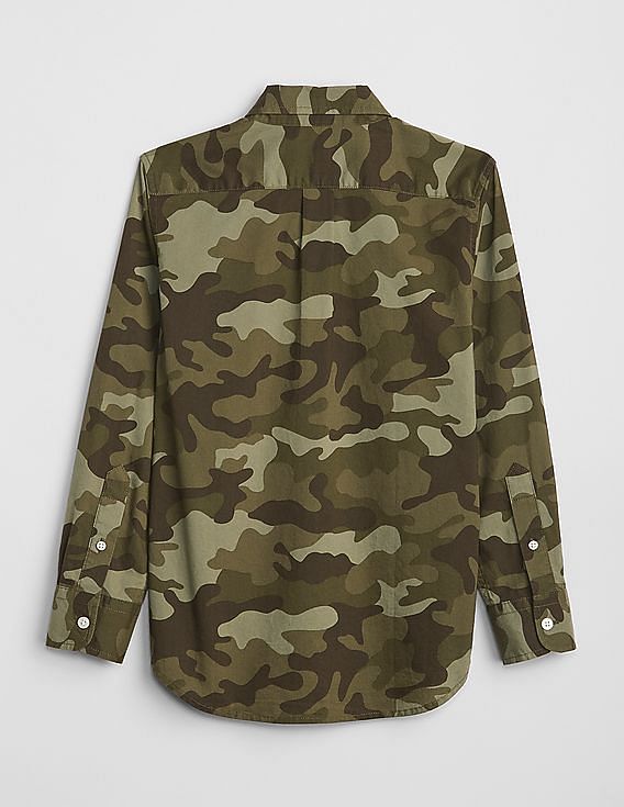 Gap camo shirt store